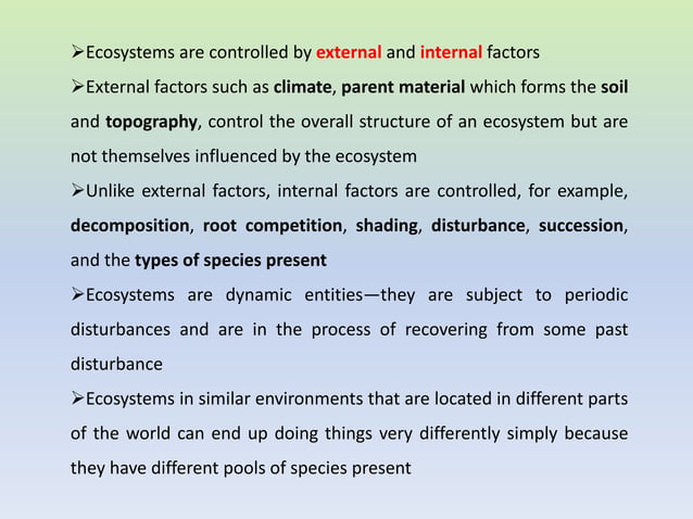 Concepts of biosphere, ecosystem, biome, ecotone, community and ecology ...