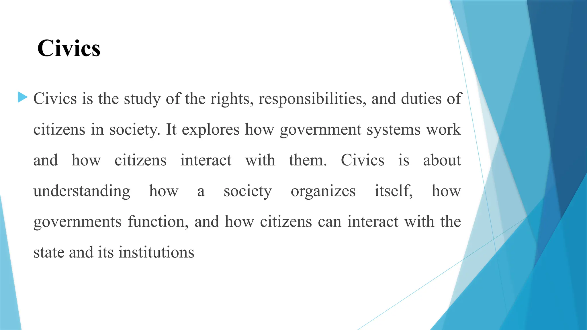 Concepts of Civics, Citizenship and Civic Engagement.pptx