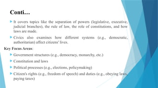 Concepts of Civics, Citizenship and Civic Engagement.pptx