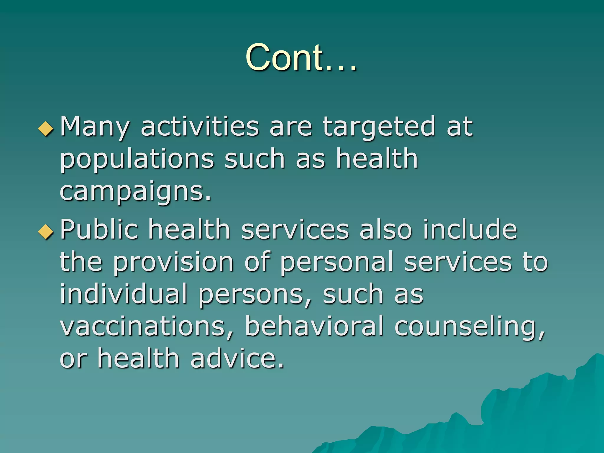 Concepts of community health and community health nursing | PPTX