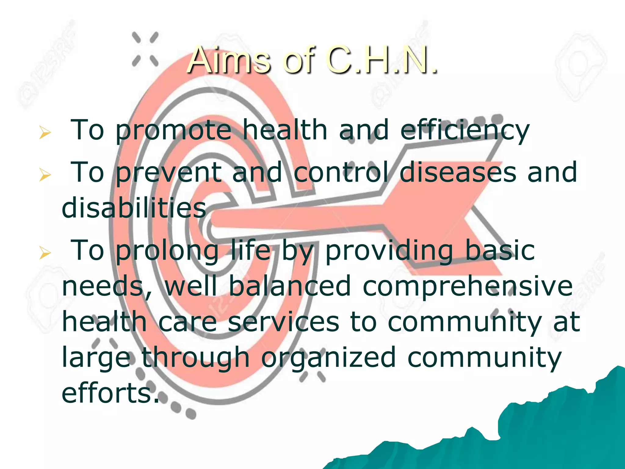 Concepts of community health and community health nursing | PPTX