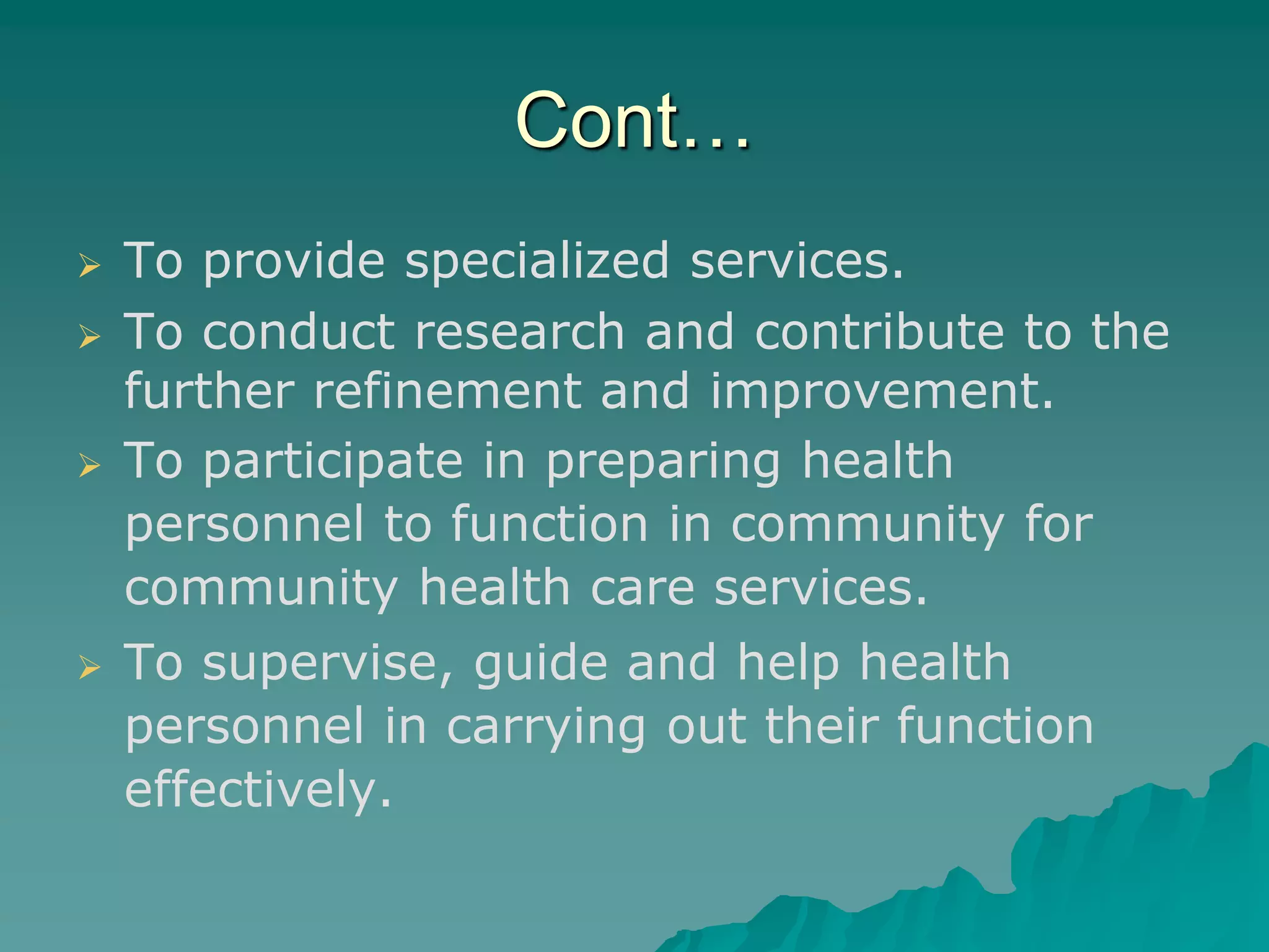 Concepts of community health and community health nursing | PPTX