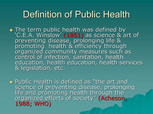 Concepts of community health and community health nursing | PPTX