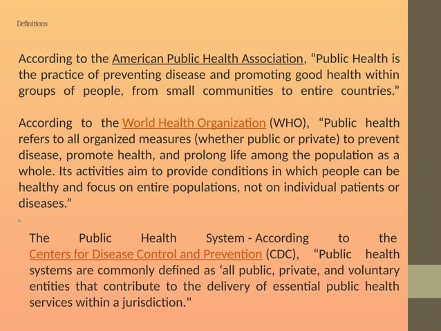 Concepts of community health nursing.pptx | Medical Health