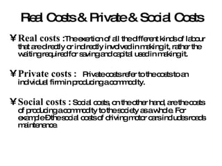 Concepts Of Cost | PPT