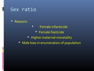 Concepts of demography | PPT
