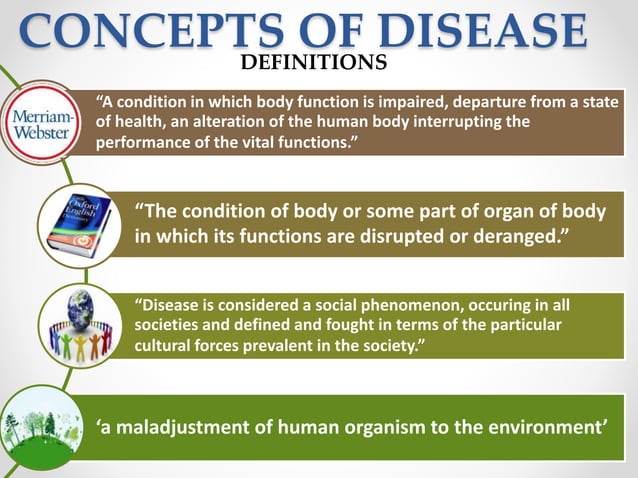 Concepts of disease | PPTX