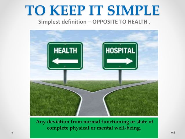 Concepts of disease | PPTX