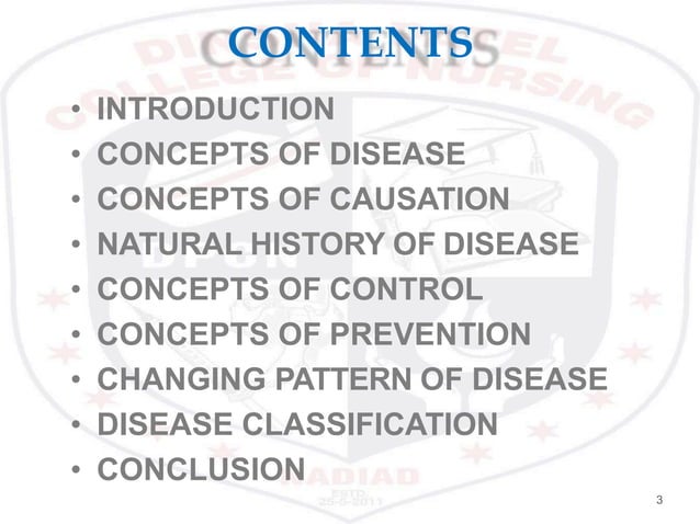 Concepts of disease | PPT