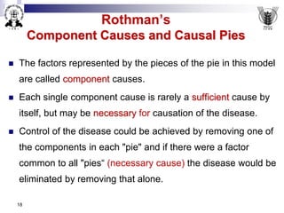 Concepts of disease causation | PPTX
