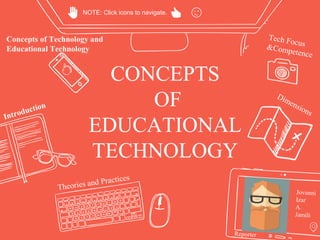 Concepts of educational technology | PPTX