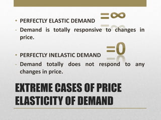 Concepts of elasticity | PPTX