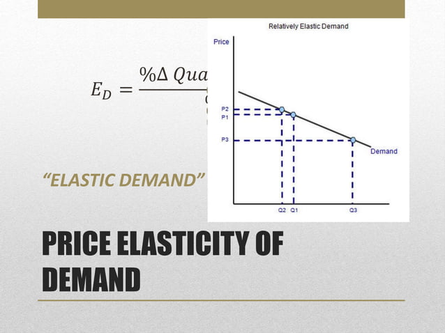 Concepts of elasticity | PPTX