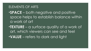 GRADE 6: CONCEPTS OF ELEMENTS & PRINCIPLES OF DESIGN.pptx