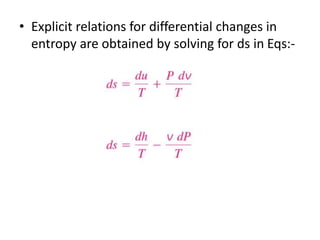 Concepts of entropy | PPTX