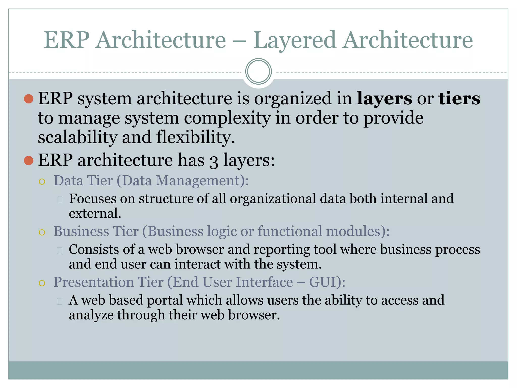 Concepts of erp | PPTX
