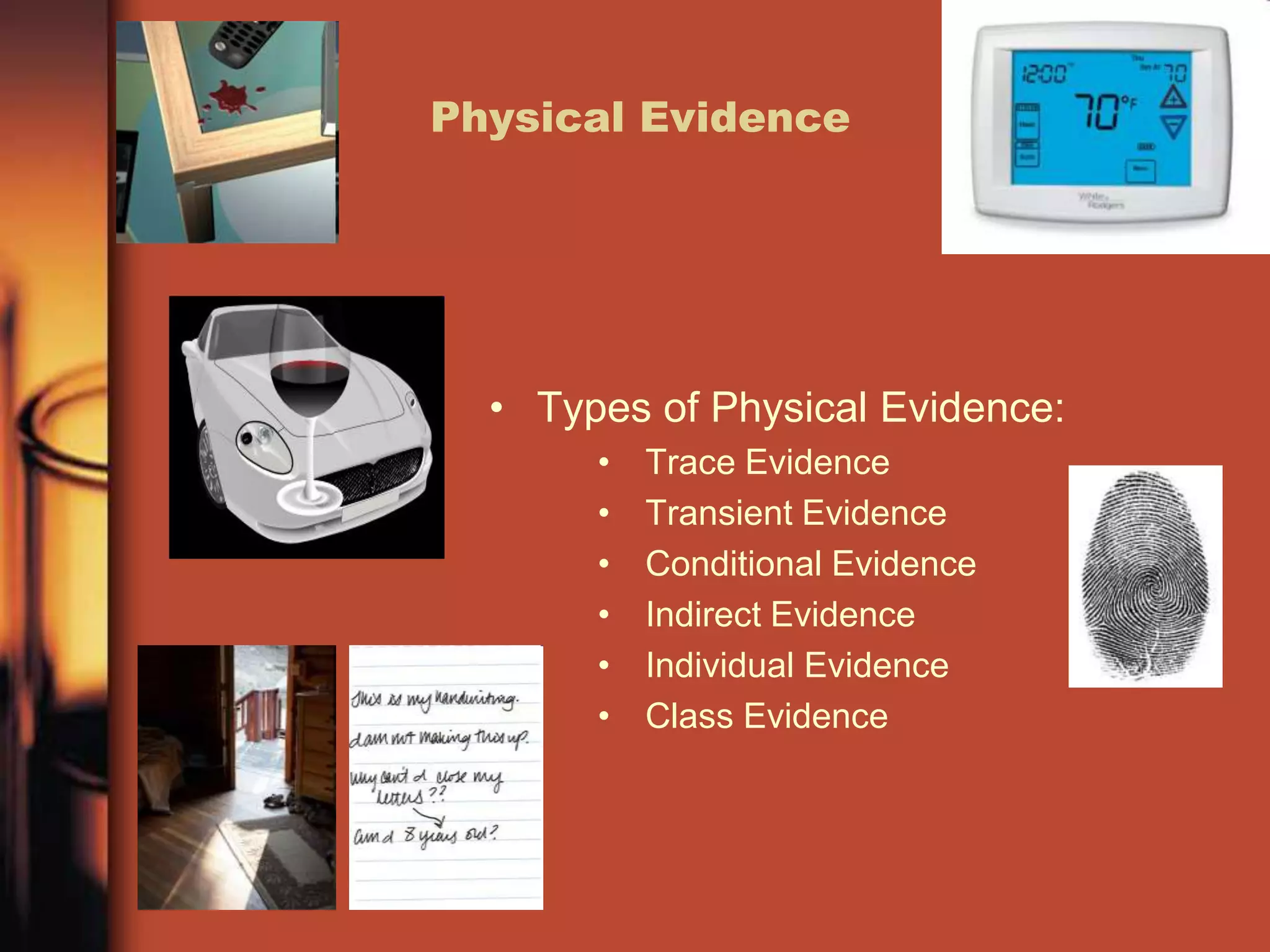 Concepts of Forensic Science for Lawyers | PPTX