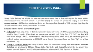 Concepts of GST | PPTX