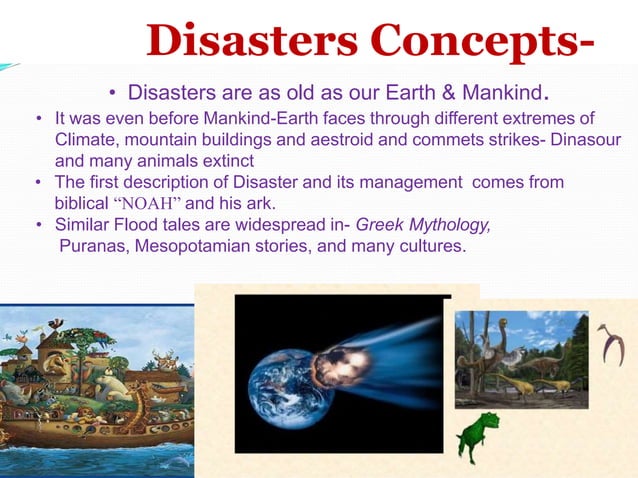 Concepts of hazard, disasters, their classification and types | PPTX ...