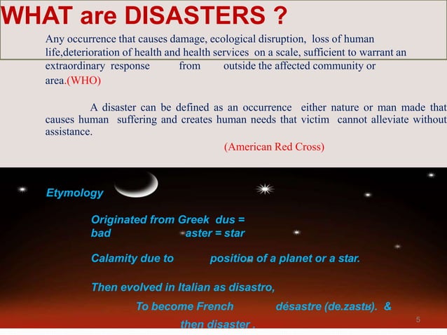 Concepts of hazard, disasters, their classification and types | PPTX ...
