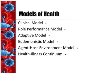 Concepts of Health & Disease for Nursing | PDF