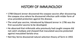Concepts of immunology | PPTX