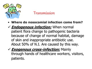 Concepts of infection control | PPT