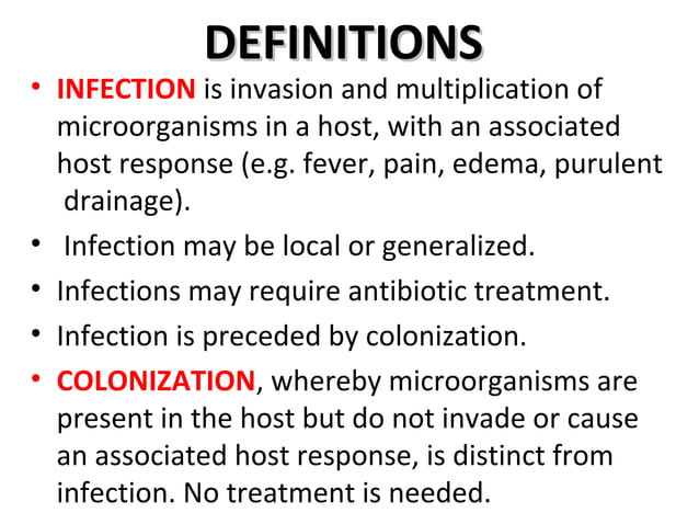 Concepts of infection control | PPT