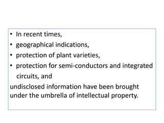 Concepts of intellectual property (ip) | PPTX