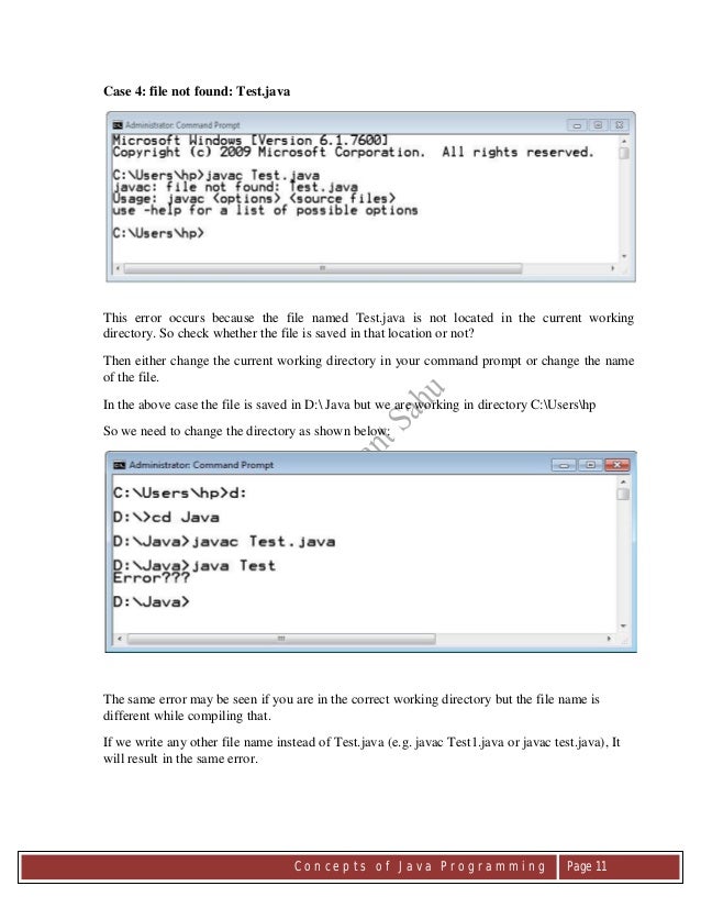 Common Programming Errors By Beginners In Java common-programming-errors-by-beginners-in-java