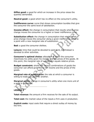 Concepts Of Managerial Economics | PDF