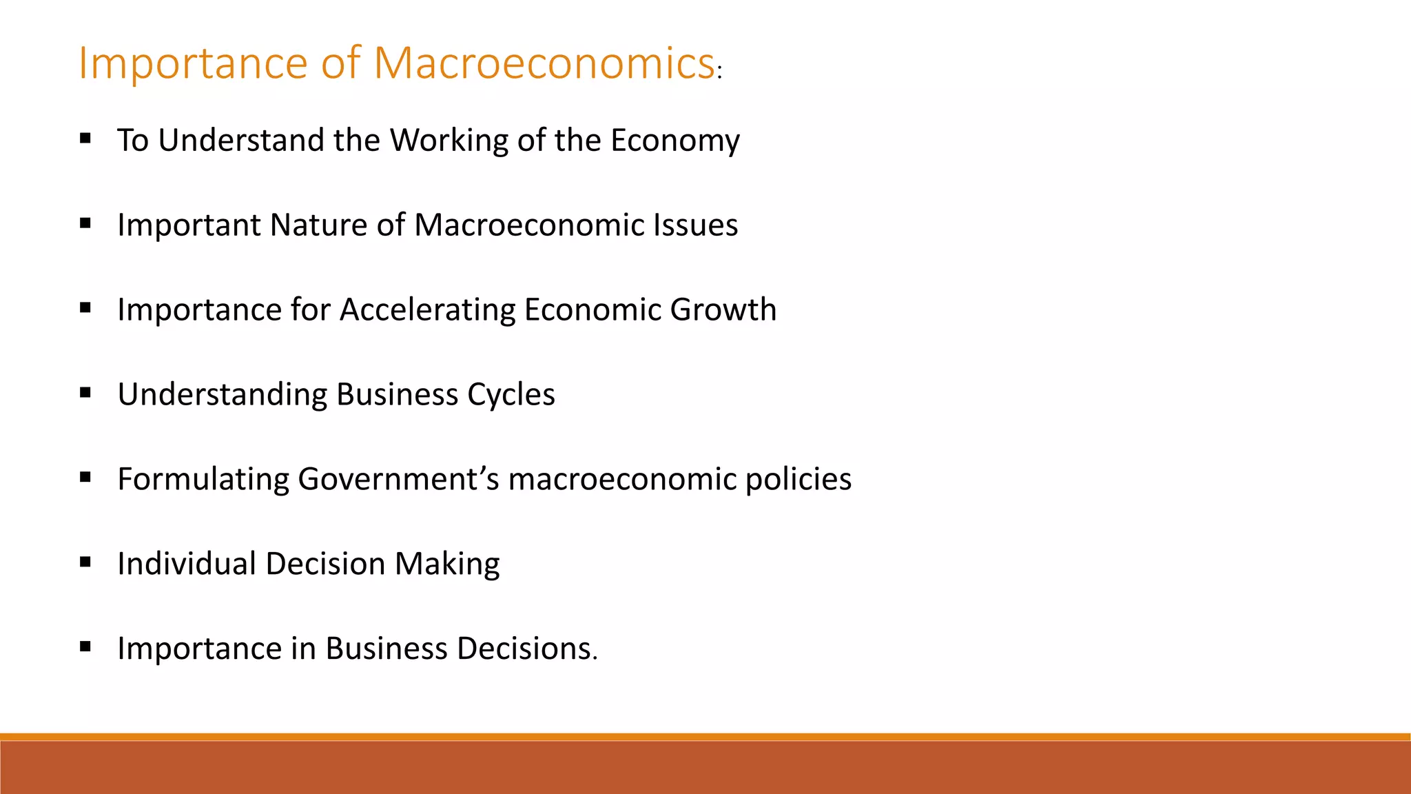 Concepts of micro and macro economics | PPTX