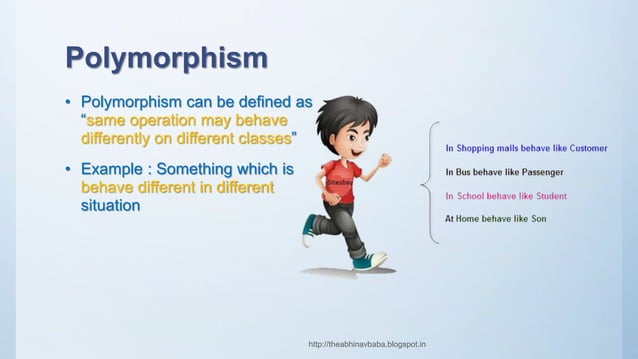 Concepts of Object Oriented Programming By Manju Ashish Buddhaghosh | PPTX