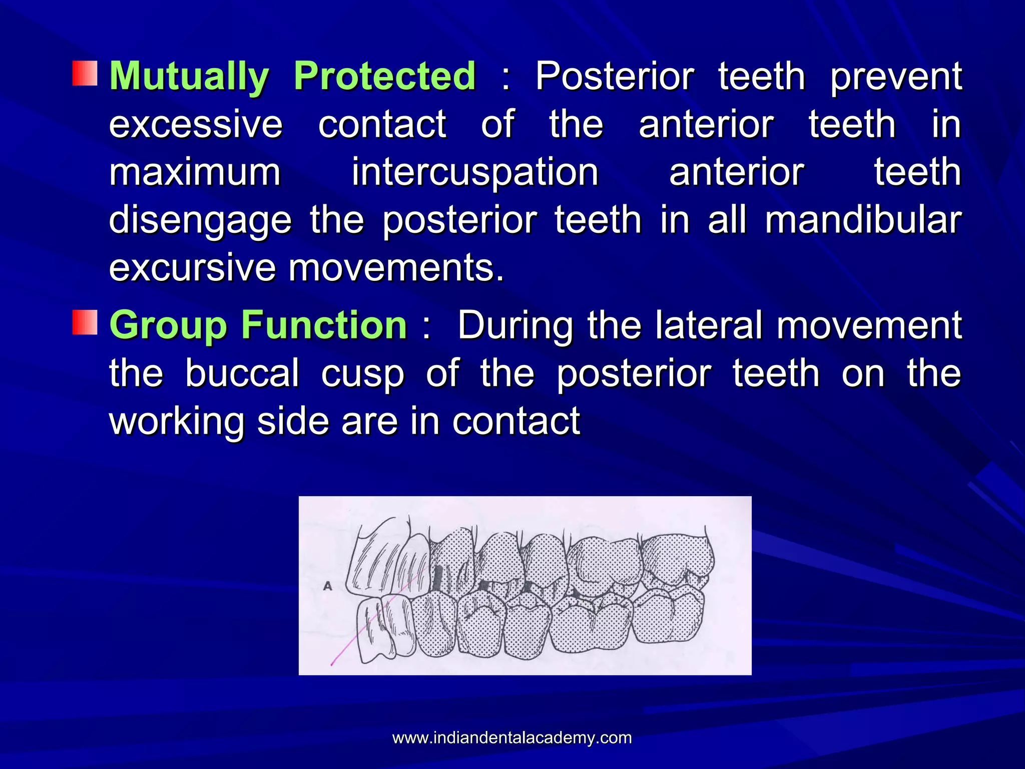 Concepts of occlusion /certified fixed orthodontic courses by Indian ...