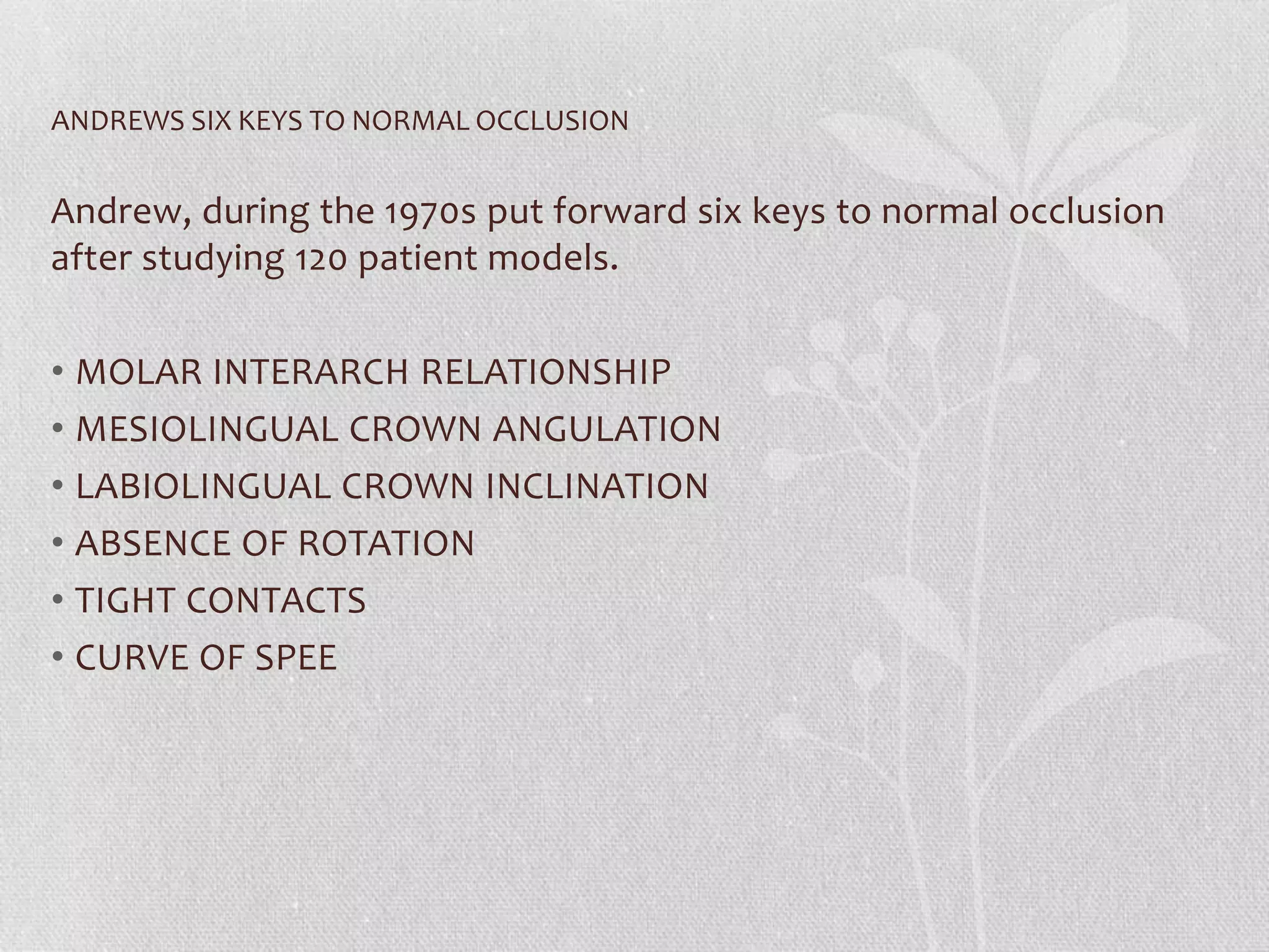 CONCEPTS OF OCCLISION(Dr.ARAVIND) | PPTX