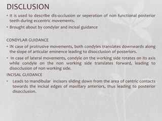 CONCEPTS OF OCCLISION(Dr.ARAVIND) | PPTX