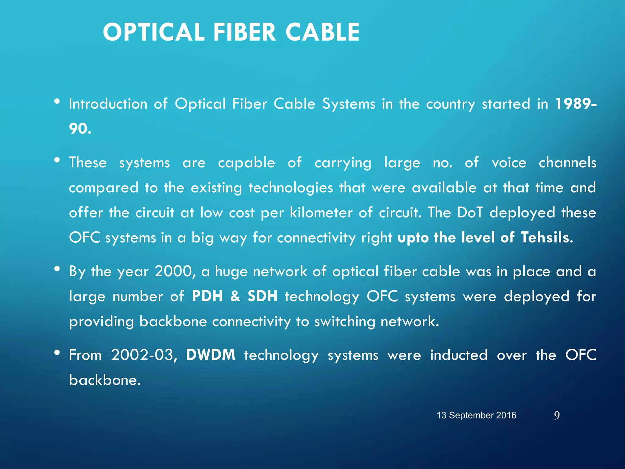 Concepts of optical fiber communication | PDF | Computer Networking | Computing