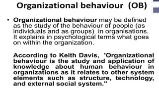 CONCEPTS OF ORGANIZATIONAL BEHAVIOR IN NURSING MANAGEMENT .pptx