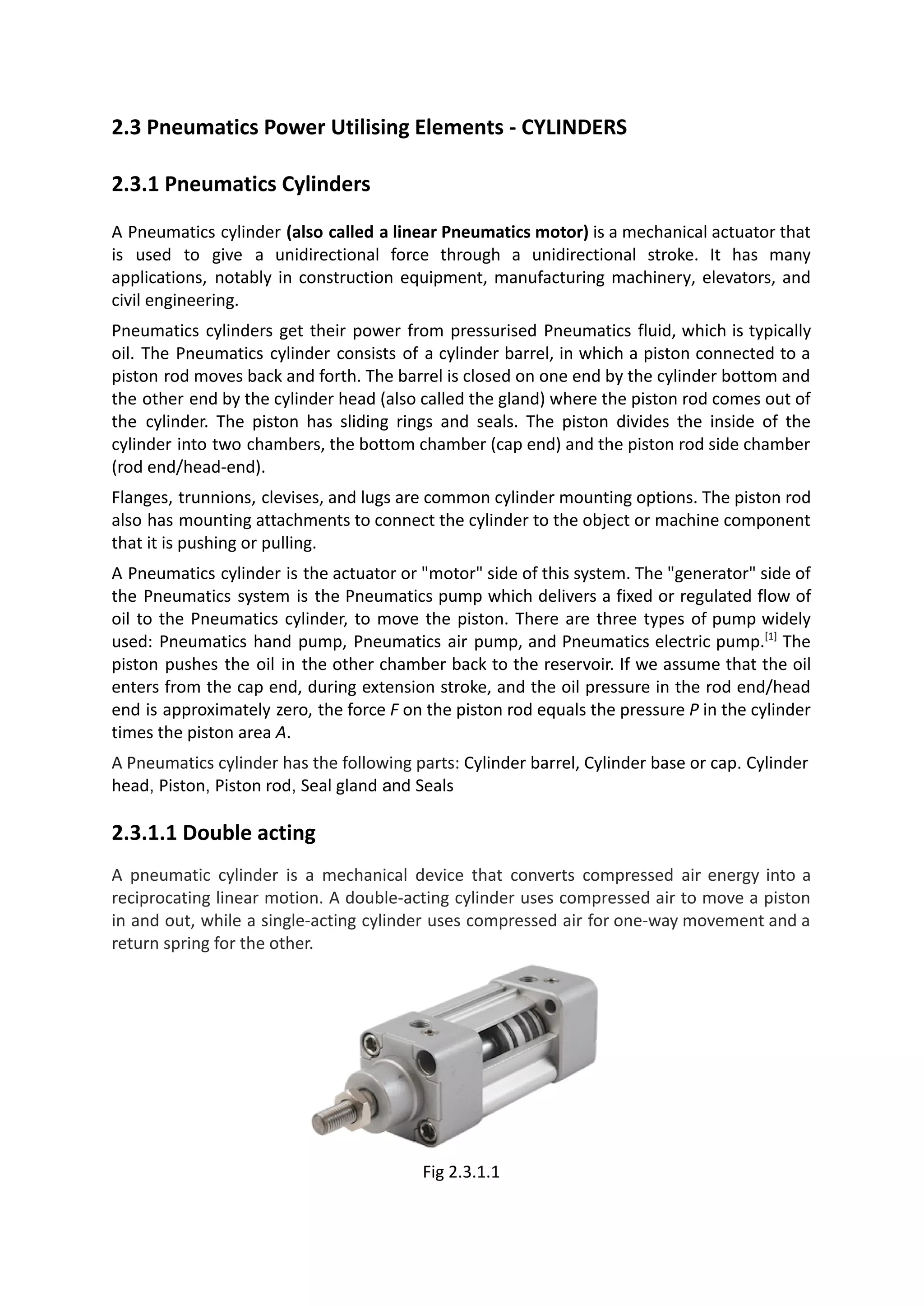 Concepts of Pneumatic System.pdf | Physics | Science