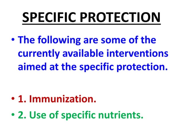 CONCEPT OF PREVENTION | PPTX