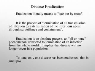 Concepts of Prevention & Control (SPM).pptx | Infectious Diseases ...