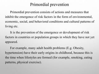 Concepts of Prevention & Control (SPM).pptx | Infectious Diseases ...