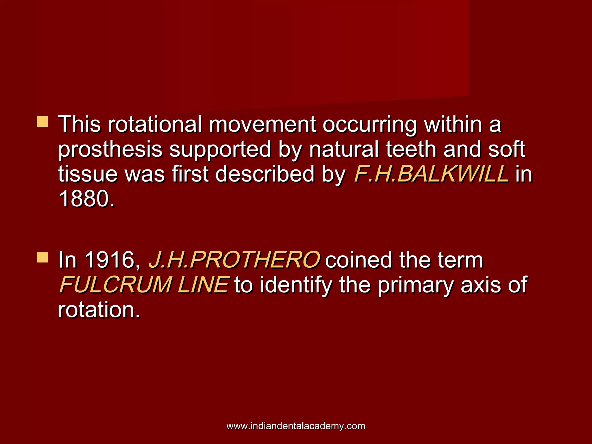 Concepts of rpi and indirect retainers copy | PPT