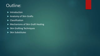 Concepts of Skin Grafts and skin substitutes.pptx