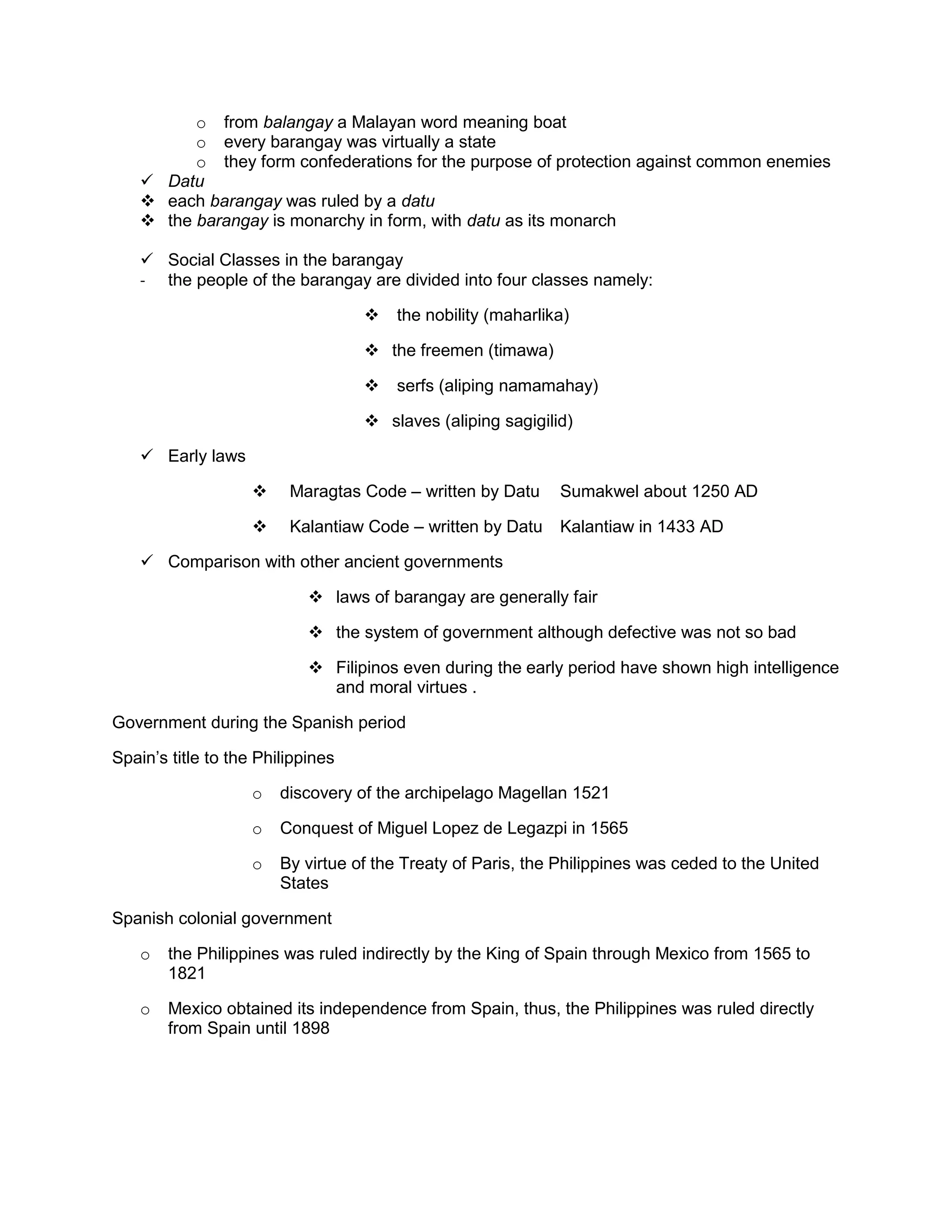 Concepts of state and government | DOCX