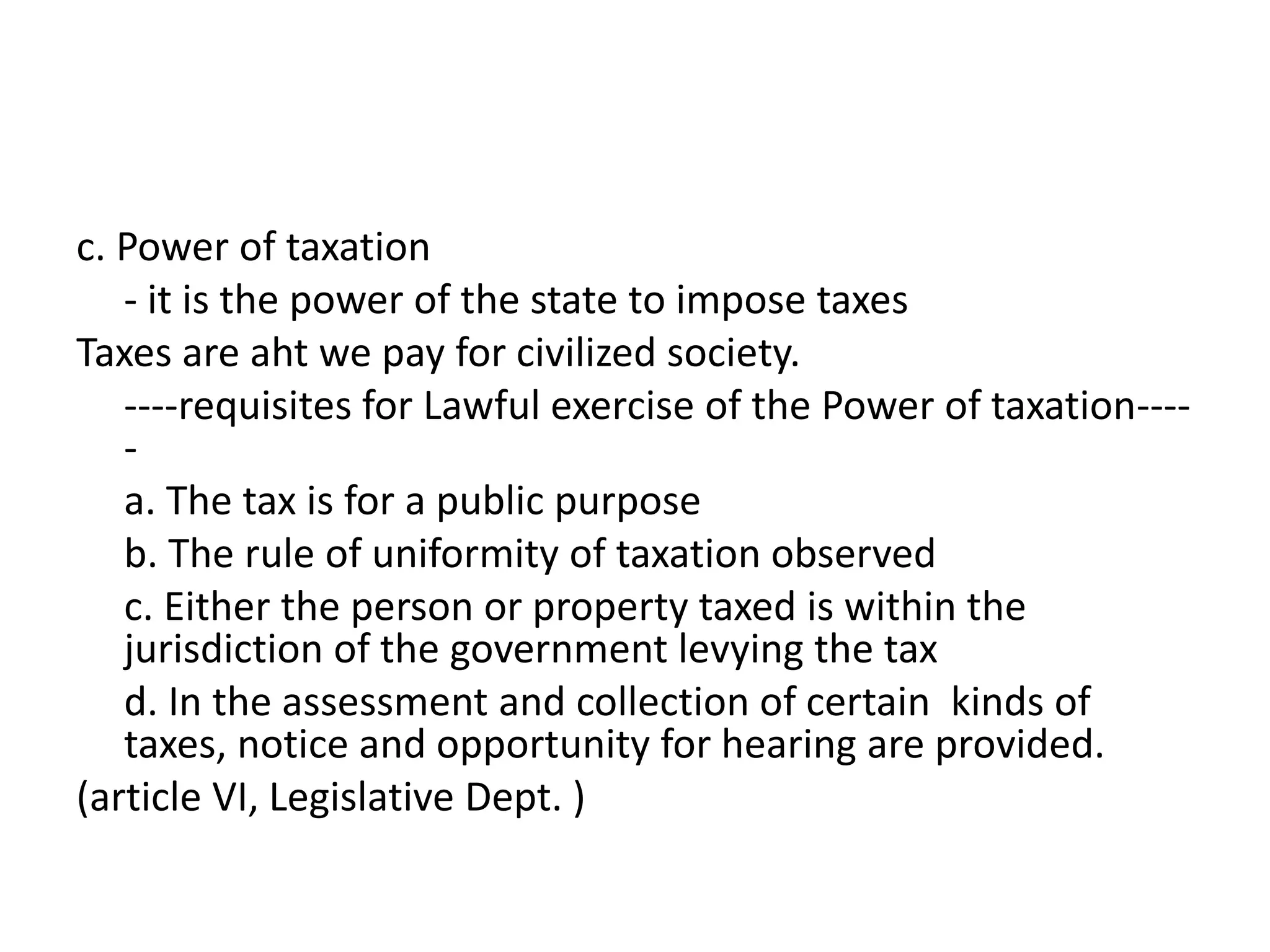 Concepts of state and government | PPTX