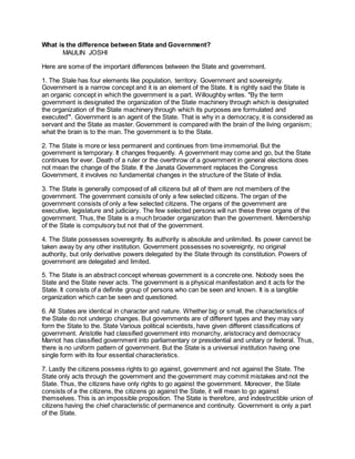 state and government | PDF