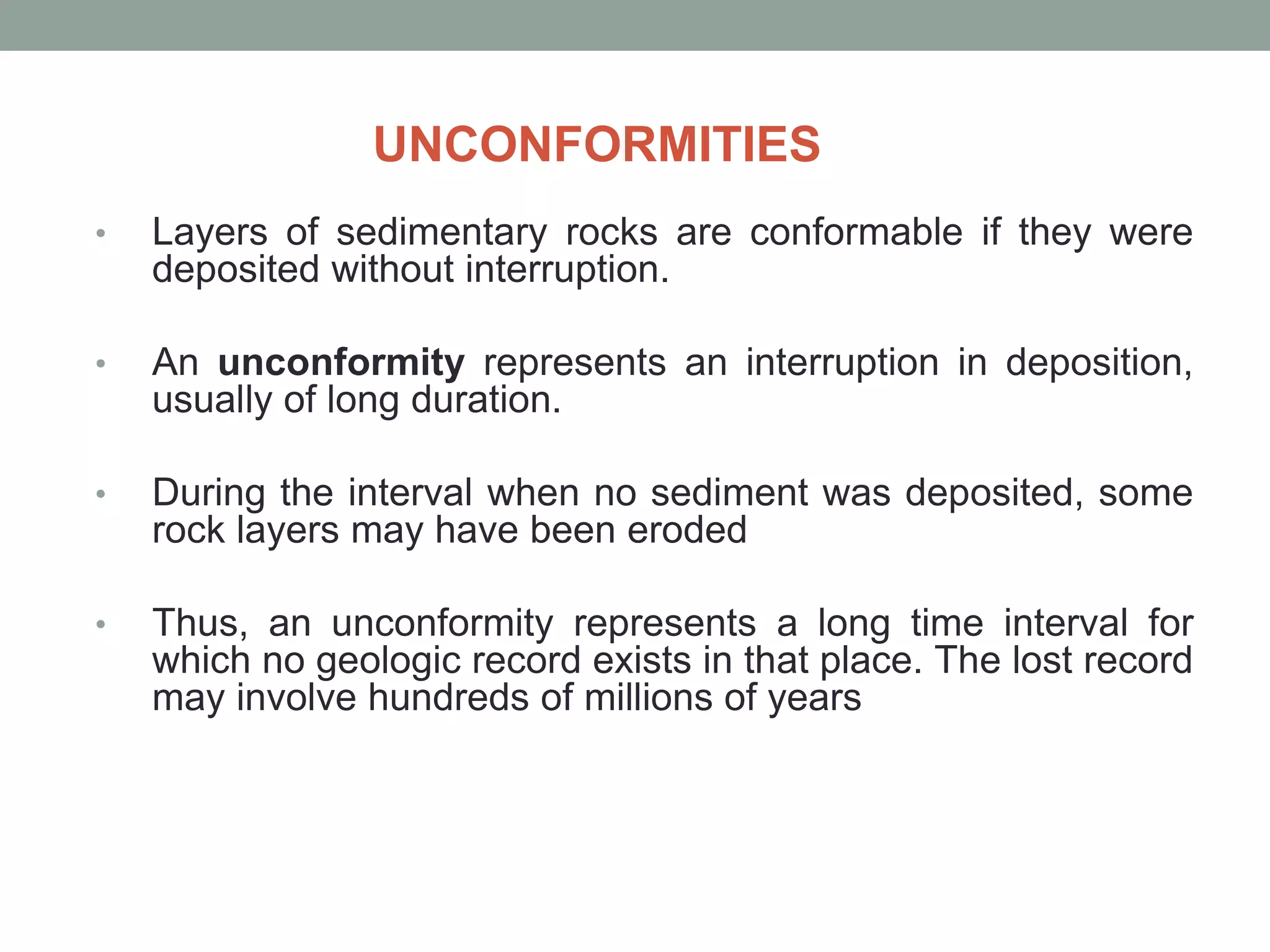 Concepts of Stratigraphy | PPTX
