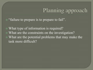 Concepts of system analysis | PPTX