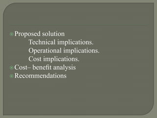 Concepts of system analysis | PPTX